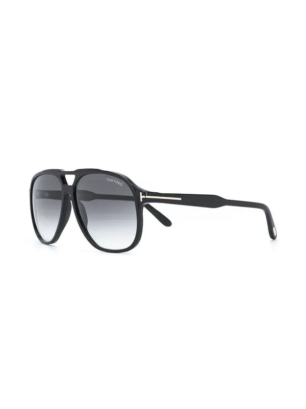 TOM FORD Raoul Pilot Sunglasses - Black