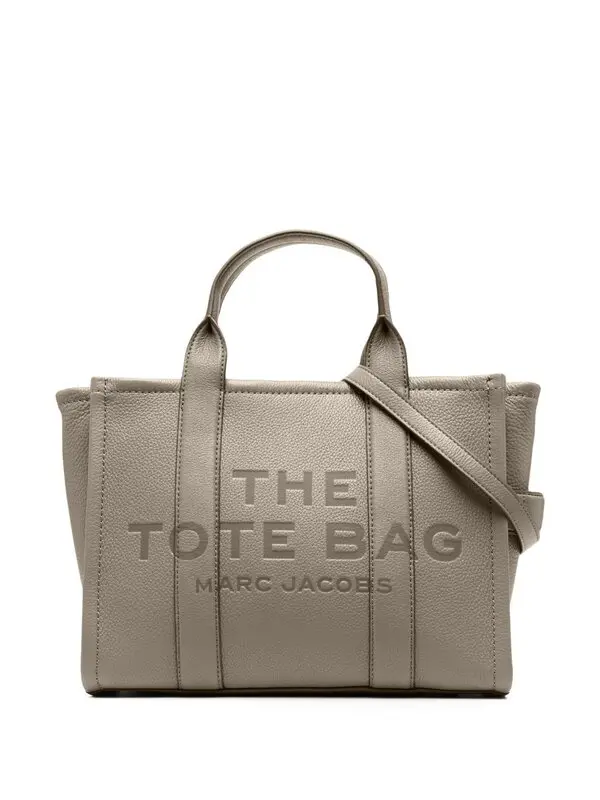 Marc Jacobs Medium Grained Leather Tote Bag - Brown