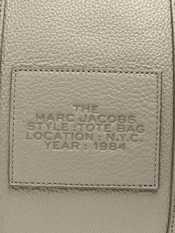 Marc Jacobs Medium Grained Leather Tote Bag - Brown