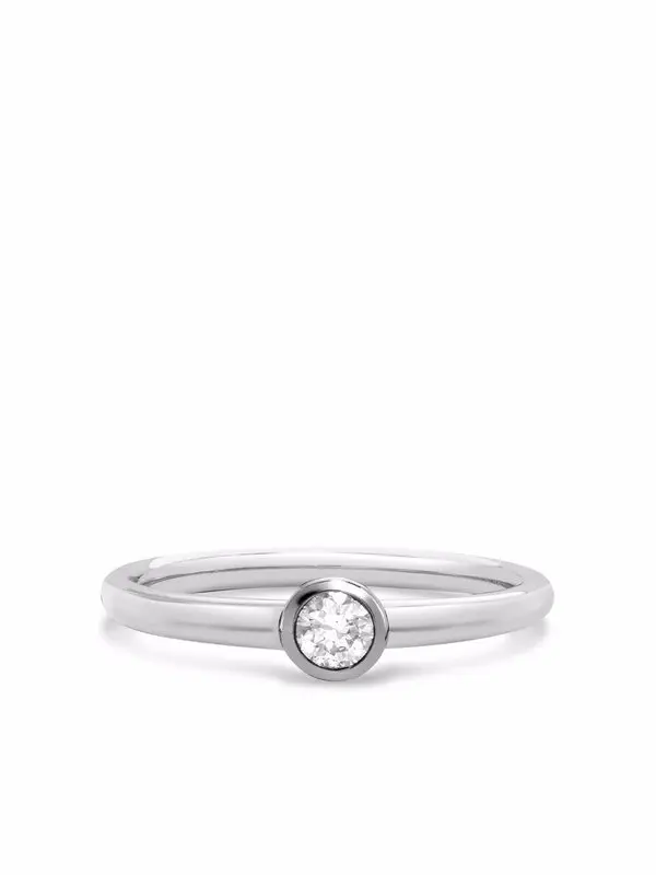PRAGNELL 18kt White Gold Diamond Ring - Silver