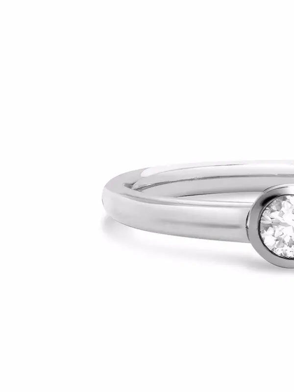 PRAGNELL 18kt White Gold Diamond Ring - Silver
