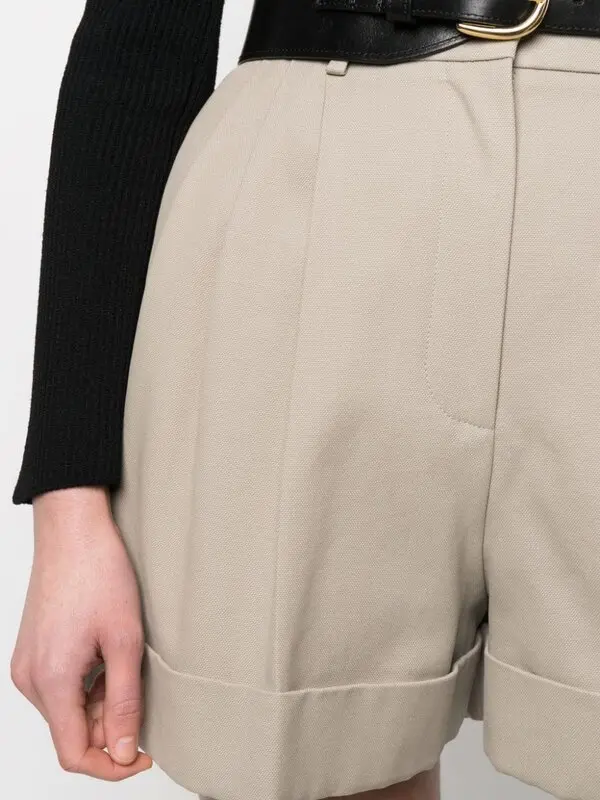 Alexander McQueen Concealed-front Fastening Shorts