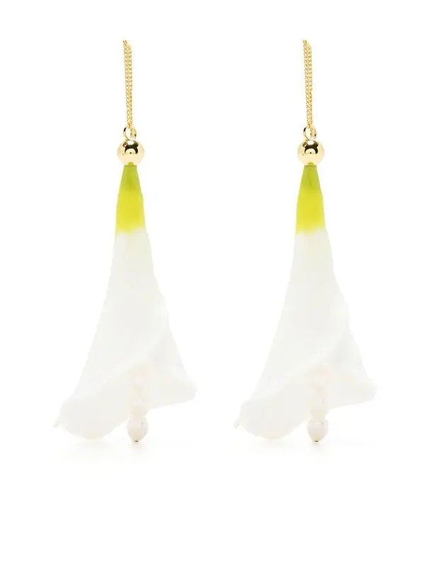 Cult Gaia Flower-drop Earrings