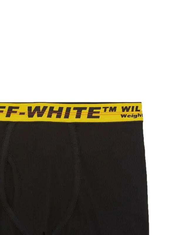 Off-White Classic Industrial Tri-pack Boxer Shorts - Black