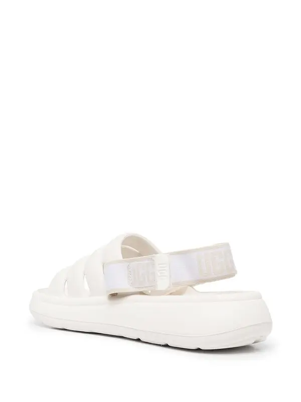 UGG Sport Yeah Slingback Slides - White
