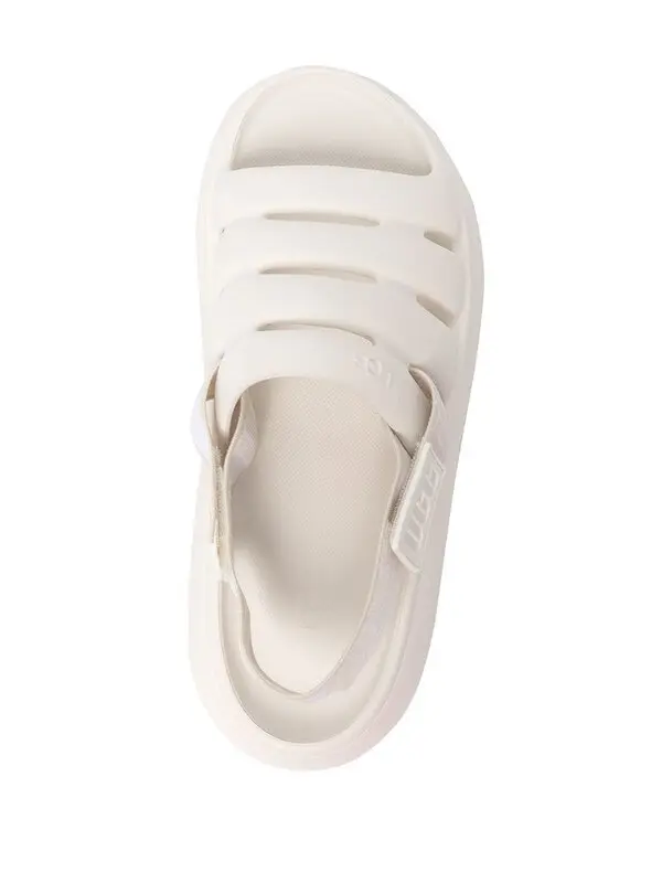 UGG Sport Yeah Slingback Slides - White