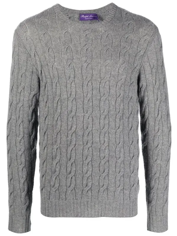 Ralph Lauren Purple Label Cable-knit Cashmere Jumper