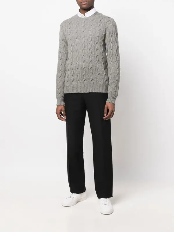 Ralph Lauren Purple Label Cable-knit Cashmere Jumper