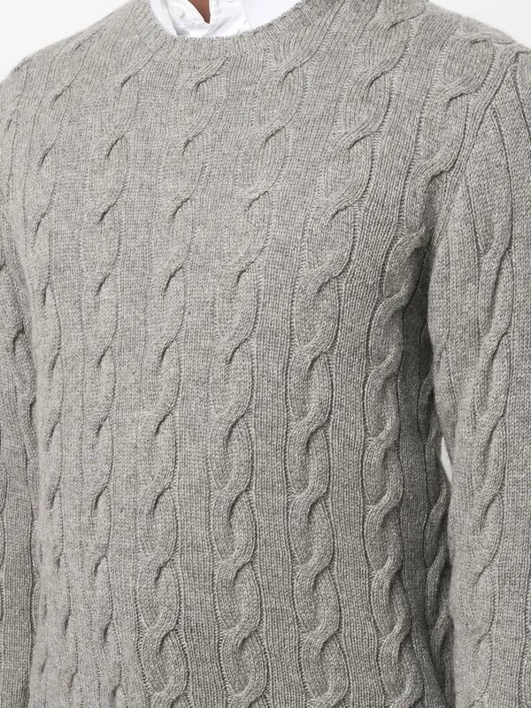 Ralph Lauren Purple Label Cable-knit Cashmere Jumper