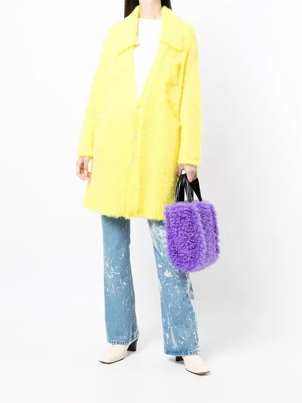 Undercover Brushed Knitted Overcoat