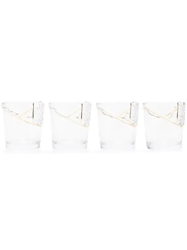 SELETTI Bicchieri Kintsugi Glasses