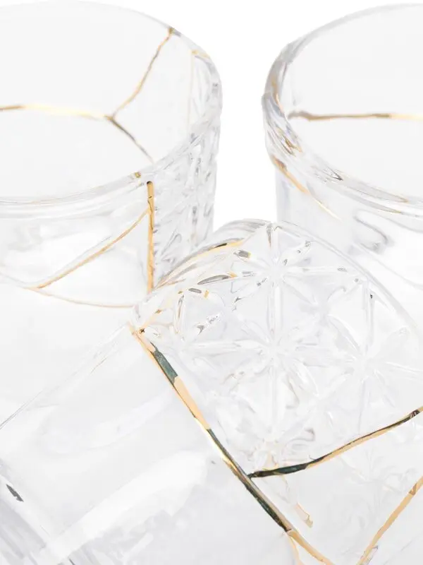 SELETTI Bicchieri Kintsugi Glasses