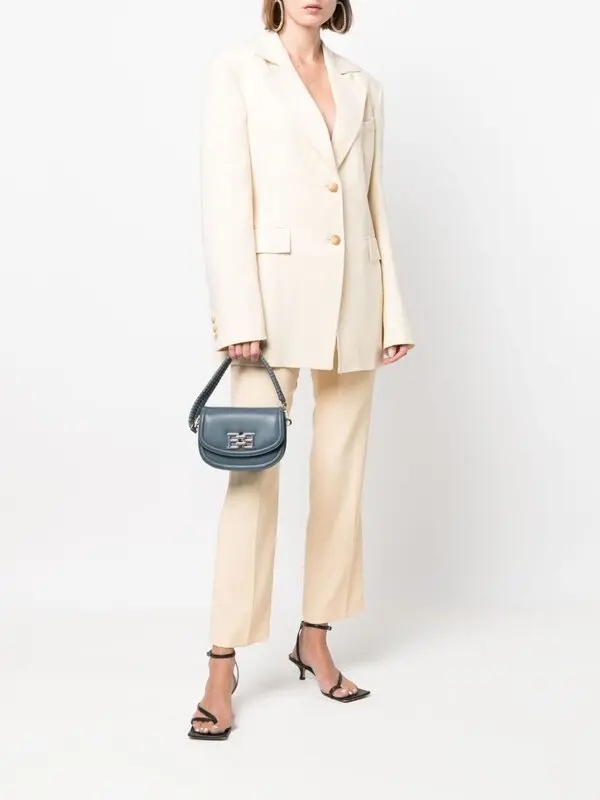 HEBE STUDIO Tailored High-waisted Trousers