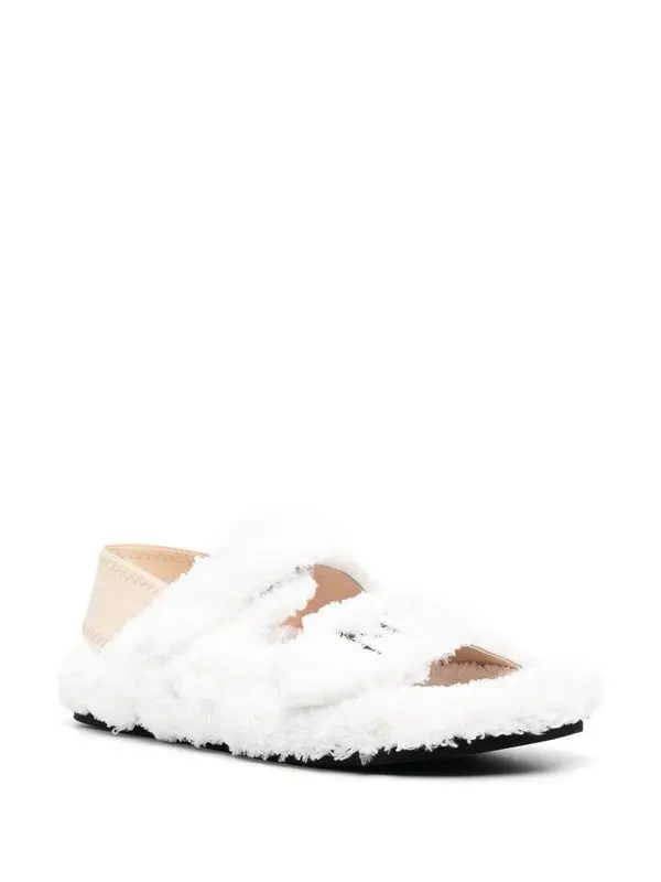 N°21 Logo-embroidered Fussbett Sandals
