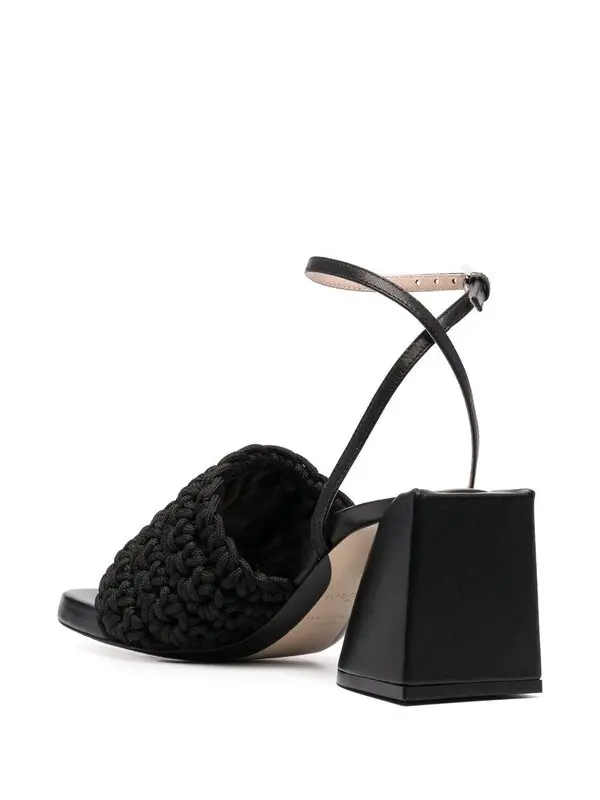 N°21 Braided High-heel Sandals
