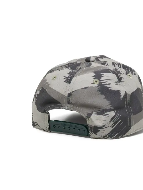 Armani Exchange Camouflage-print Cap