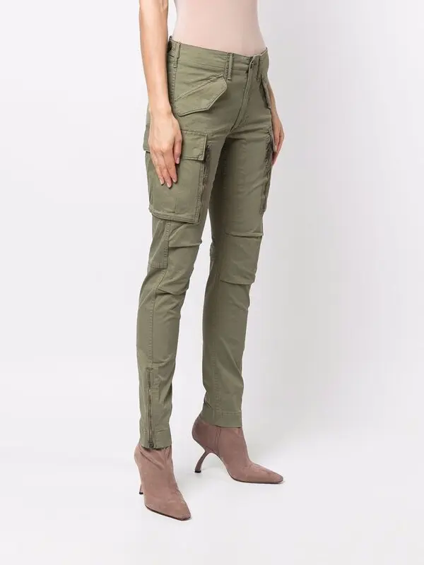 Ralph Lauren Skinny-cut Cargo Trousers - Green
