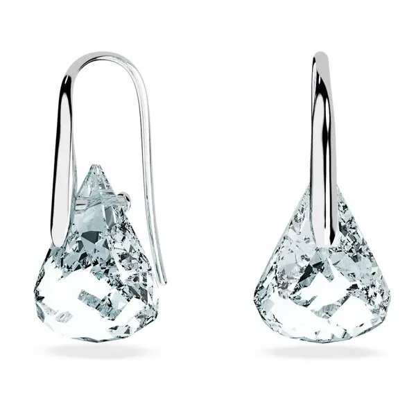 SWAROVSKI Lunar Drop Earrings With Toupie Cut Crystal - Blue