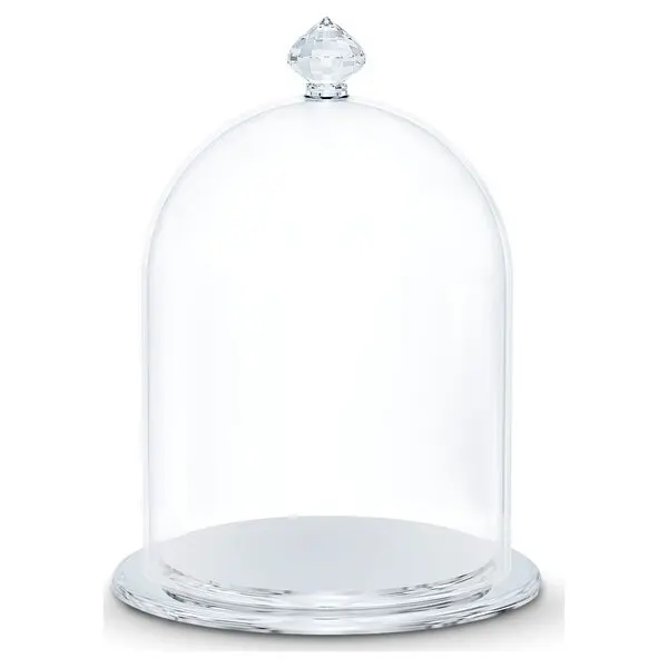 SWAROVSKI Bell Jar Display - Silver Tone