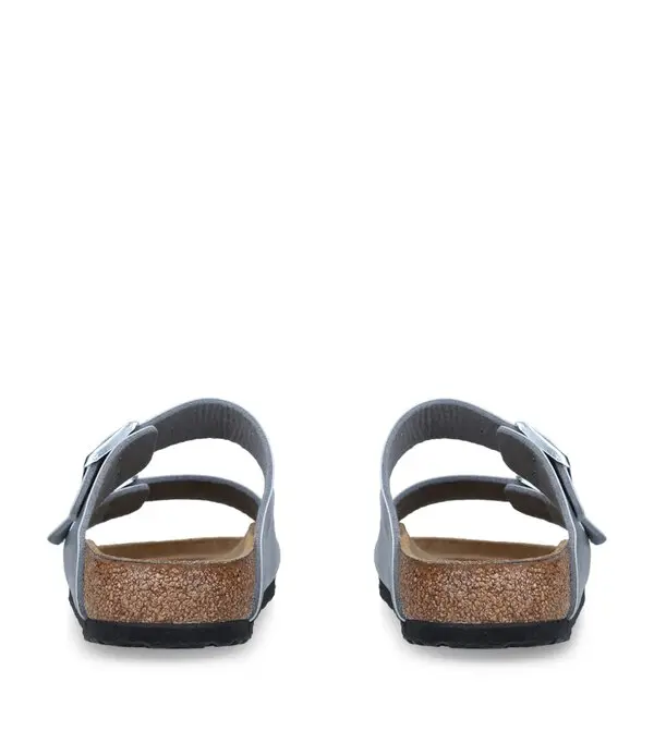 BIRKENSTOCK Arizona Birko-flor Sandals - Silver