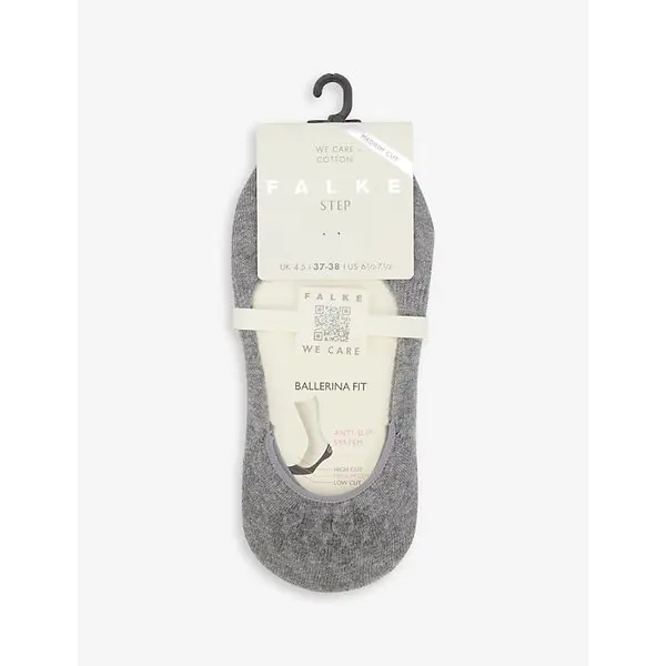 Falke Step Cotton-blend Socks - Light Greymel 3390