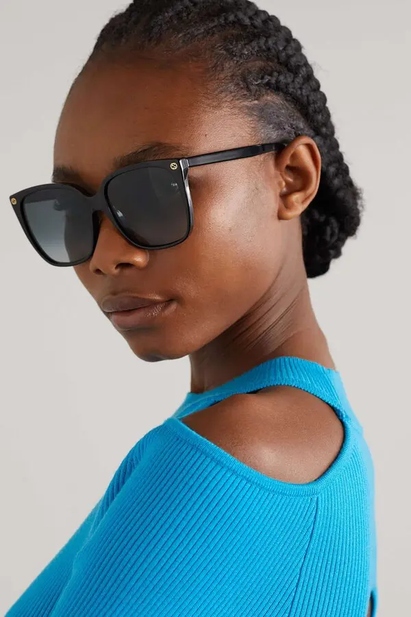 Gucci D-frame Acetate Sunglasses