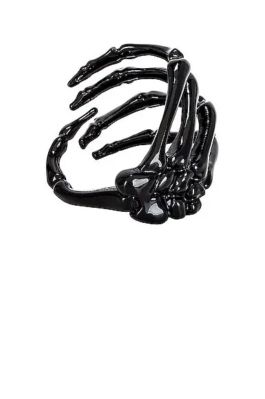 Raf Simons Skeleton Bracelet In Black - 56% Off | Editorialist