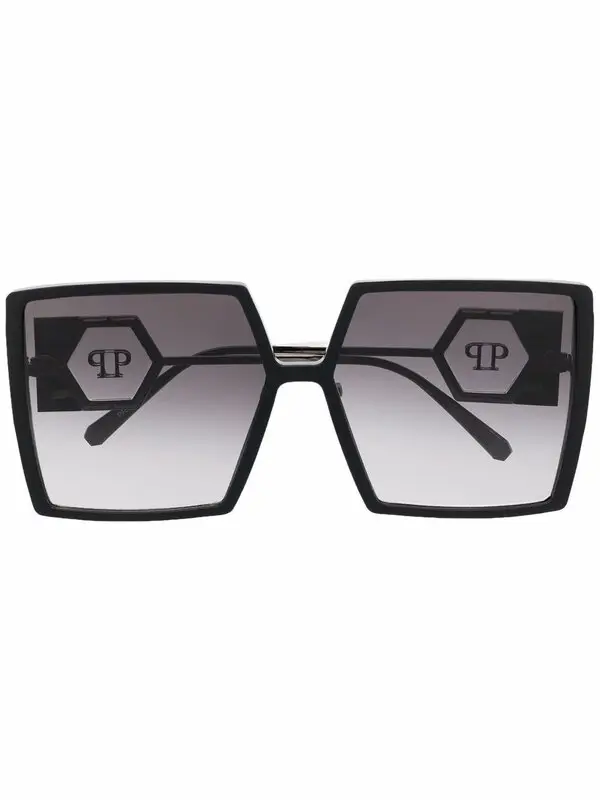 Philipp Plein Square-frame Sunglasses - Black