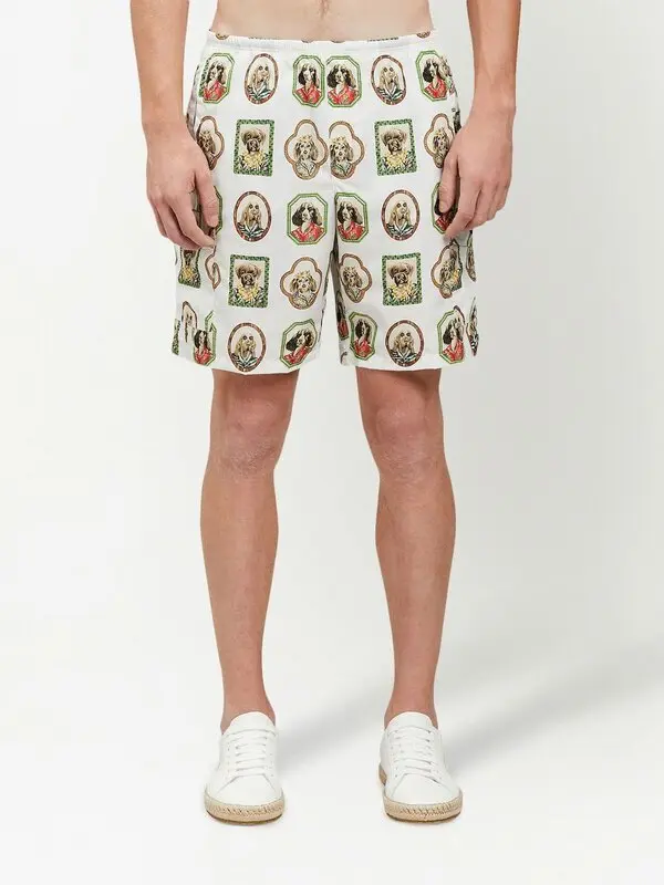 Palm Angels Dog Swim Shorts