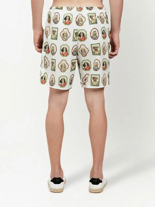 Palm Angels Dog Swim Shorts