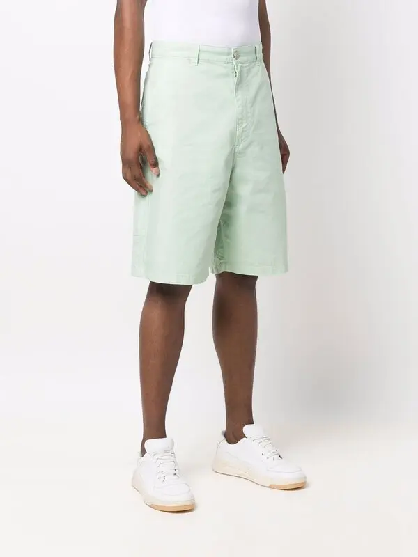 Ami Wide-leg Bermuda Shorts
