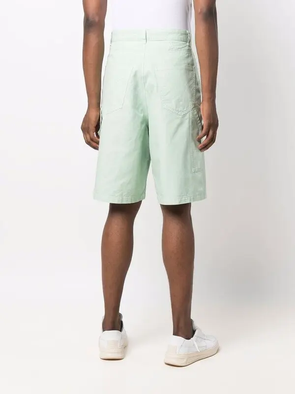 Ami Wide-leg Bermuda Shorts