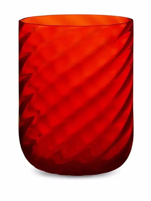 Dolce & Gabbana Hand-blown Murano Water Glasses - Red