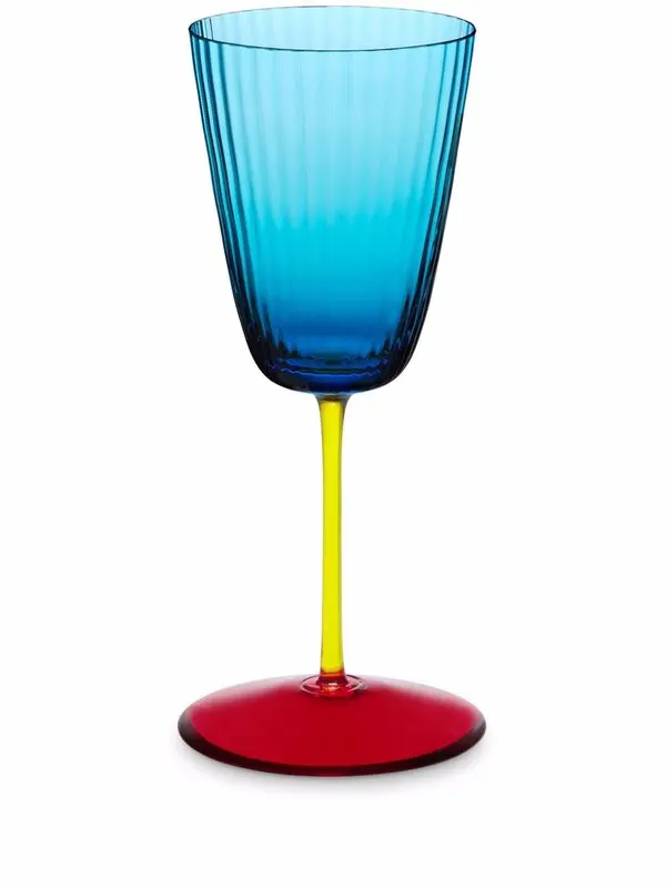 Dolce & Gabbana Murano Wine Glass - Blue