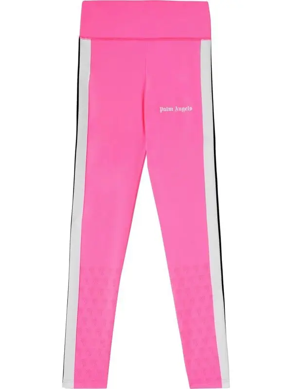 Palm Angels Side-stripe Leggings - Pink