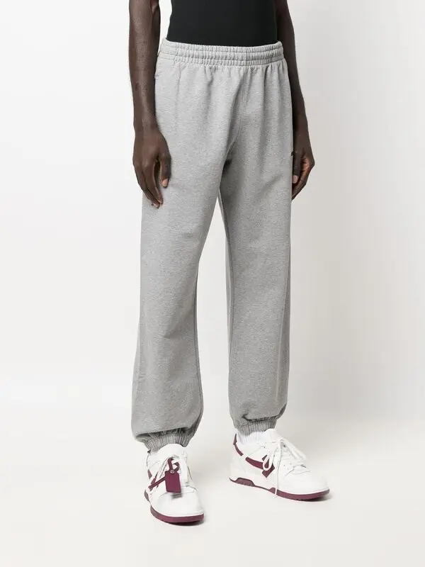 Off-White Helvetica Logo Track Pants - Grey