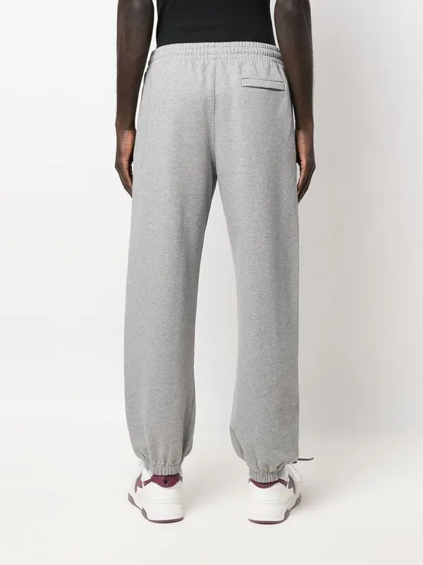 Off-White Helvetica Logo Track Pants - Grey