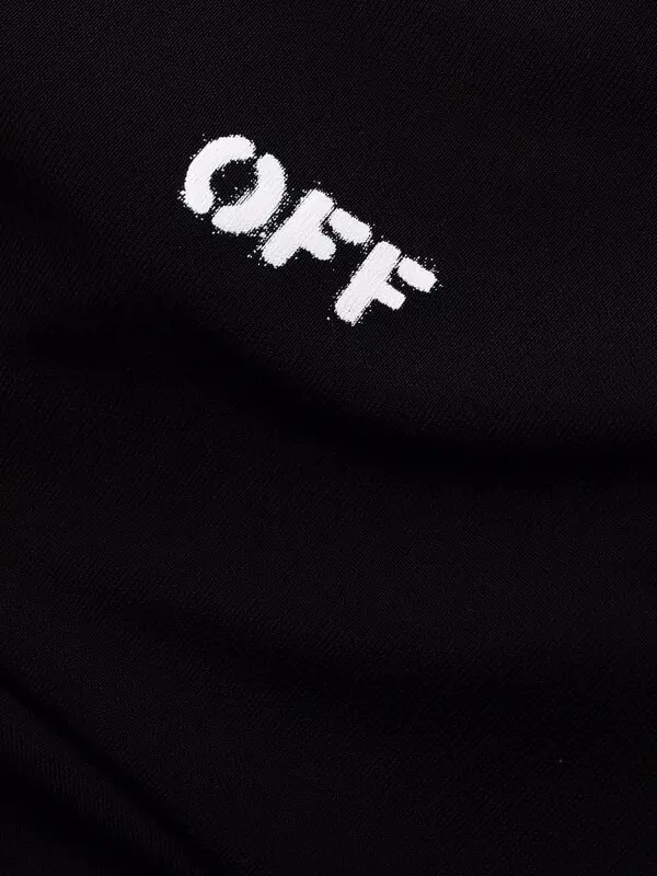Off-White Logo-print Cut-out Dress