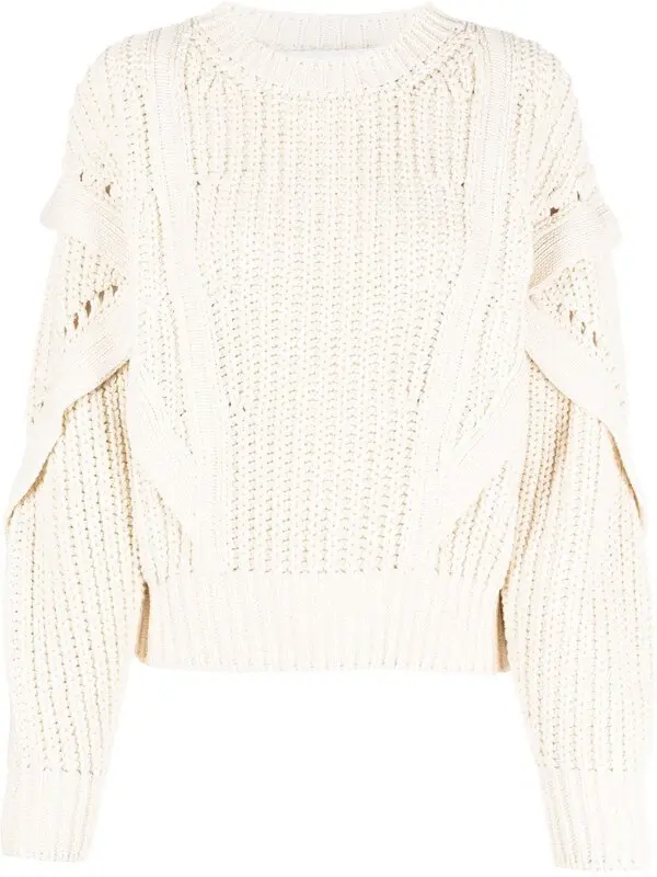 IRO PARIS Caia Organic-cotton Bend Jumper