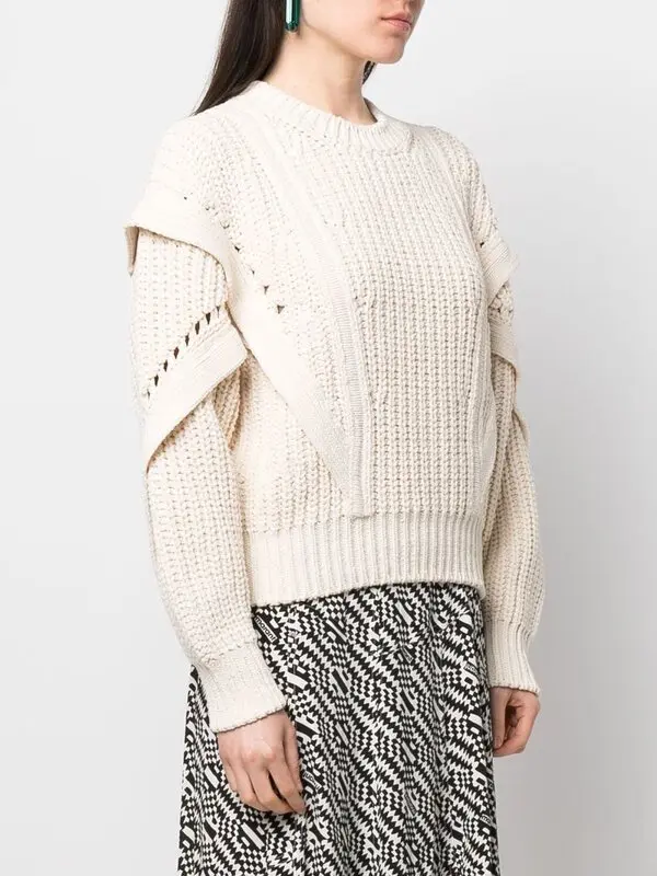 IRO PARIS Caia Organic-cotton Bend Jumper