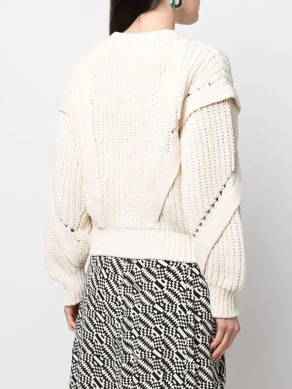 IRO PARIS Caia Organic-cotton Bend Jumper