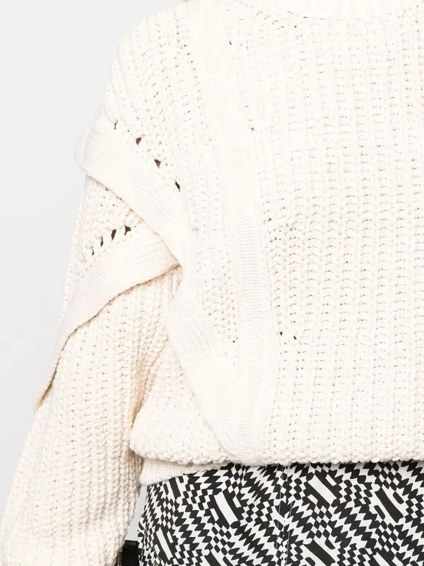 IRO PARIS Caia Organic-cotton Bend Jumper