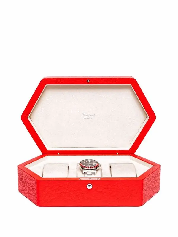 RAPPORT LONDON Portobello 3-watch Box - Red