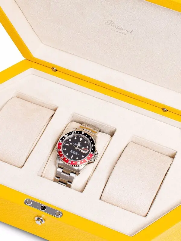 RAPPORT LONDON Portobello 3-watch Box - Yellow