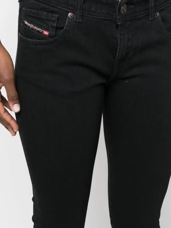 DIESEL® Low-rise Flared Crop Jeans