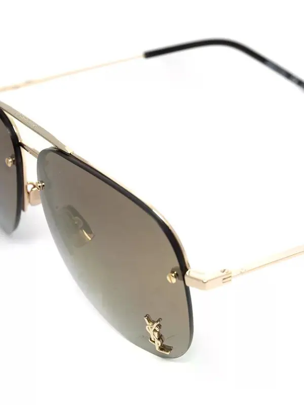 Saint Laurent Pilot Frame Sunglasses