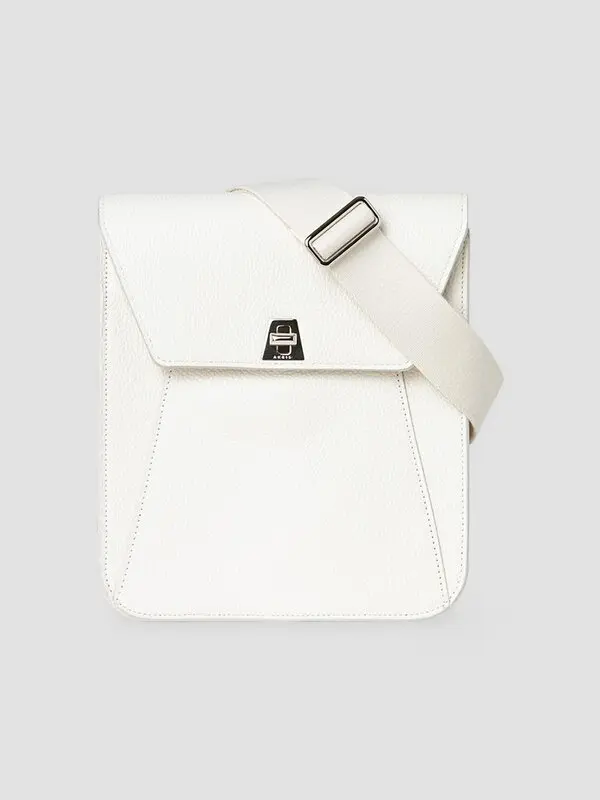 Akris Anouk Crossbody Bag - White