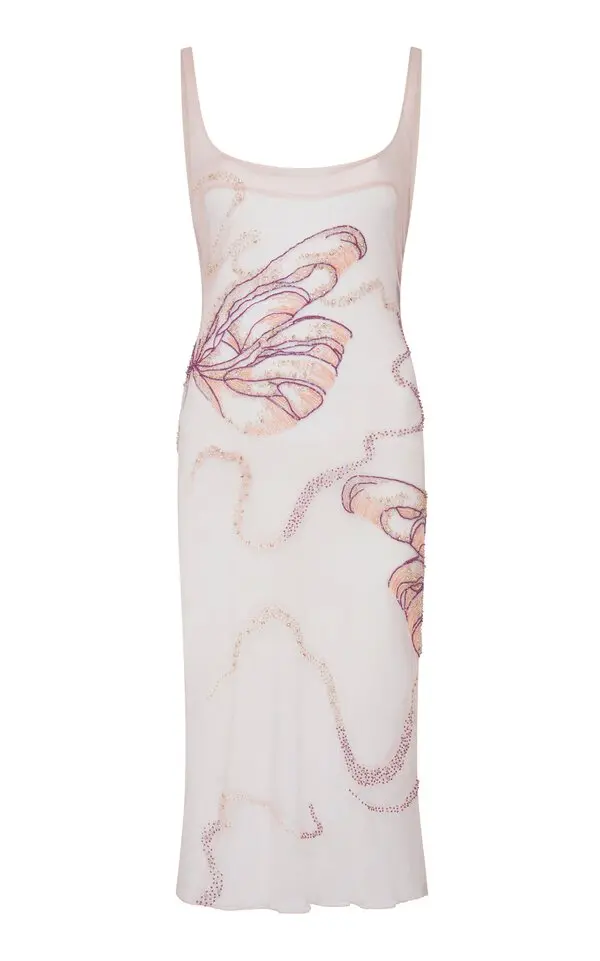 floral tiered dress midi Mix Bold Floral Tiered Midi Dress