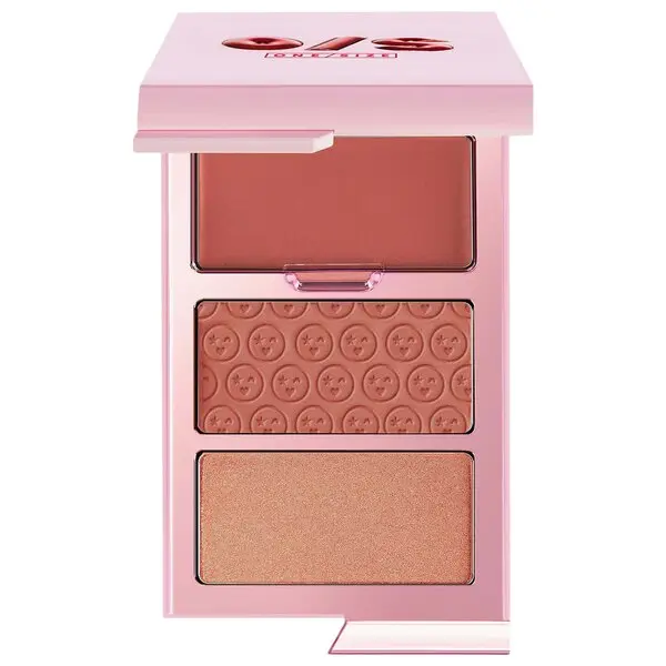 ONE/SIZE BY PATRICK STARRR Cheek Clapper 3d Blush Trio Palette - Very That