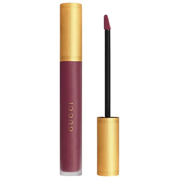 Gucci Transfer-proof Matte Liquid Lipstick - 607 Vanessa Violet